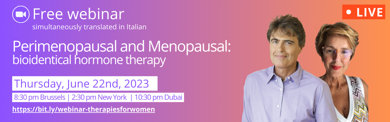 Free Webinar: Hormone therapies for menopause | Hertoghe Clinic
